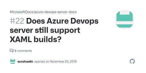 does azure devops server still support xaml builds · issue 22