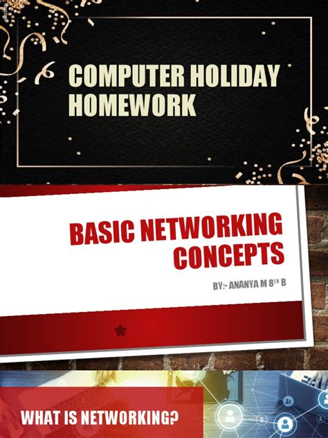 an introduction to basic networking concepts components types of