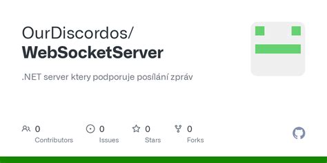 GitHub OurDiscordos WebSocketServer NET Server Ktery Podporuje