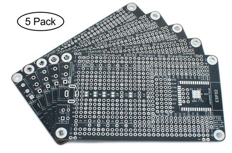 CircuitSetup Solderable Breadboard PCB ESP ESP Module Breakout For IoT Prototyping