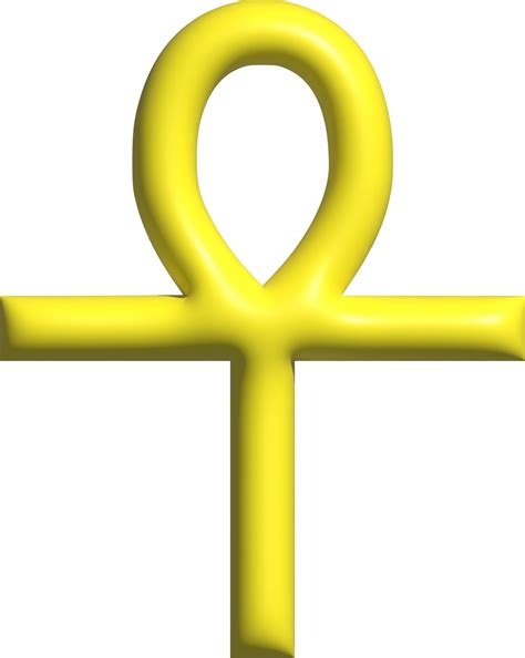 3d Icon Of Ankh Symbol 19022603 Png
