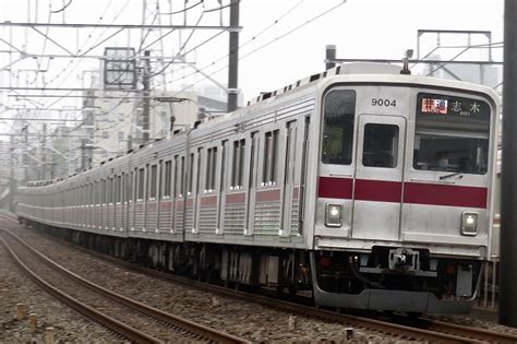 ファイア カププラレール垢 On Twitter 東武東上線 和光市〜成増間 9104f 普通 志木行き 9104f 普通 小川町行き
