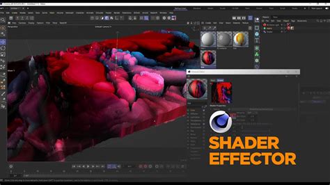 Cinema 4d Shader Effector C4d Mograph Youtube