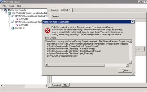 c sharepoint 2010 problems with wcf service stack overflow