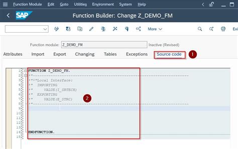 How To Create RFC