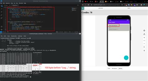 mobile hacking lab notekeeper writeup sh4d0wless