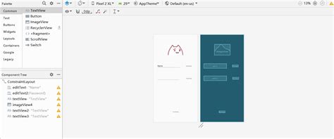 Android Studio 图形化设计 UI 界面 你的深渊 博客园