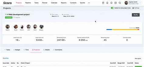 Adding And Modifying A Purchase Order Scoro Help Center