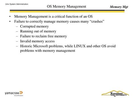 PPT OS Memory Management PowerPoint Presentation Free Download ID 5500624