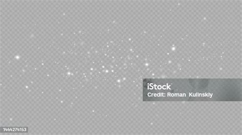 반짝이는 입자로 가벼운 효과 크리스마스 먼지 하얀 불꽃은 특별한 빛으로 빛납니다 번쩍이는에 대한 스톡 벡터 아트 및 기타 이미지