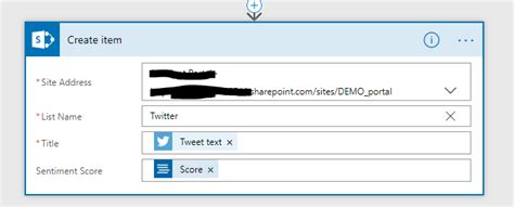 Integrating Twitter Sharepoint And Azure Sentiment Analysis With Flow