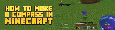 How To Make A Compass In Minecraft