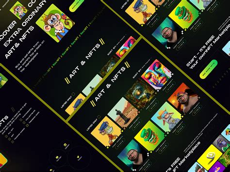 NFT Landing Page Design On Behance