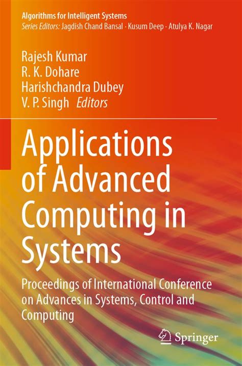 Applications Of Advanced Computing In Systems 9789813348646 Boeken