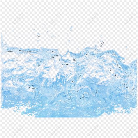 졸졸 흐르는 물 튀김 하늘색 직사각형 아쿠아 강청색 Png 일러스트 무료 다운로드 Lovepik