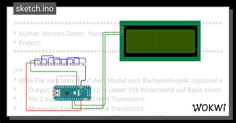 shiftled frequenzinputsignal o c wokwi arduino and