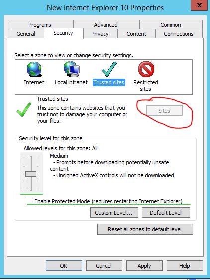 Adding Trusted Sites Using GPO Windows Spiceworks Community