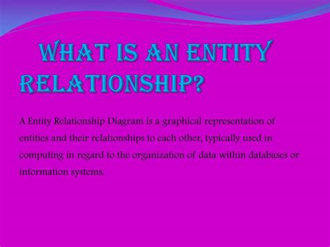Ppt What Is An Entity Relationship Powerpoint Presentation Free Download Id