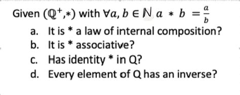 Solved A Given Q With Va B E N A B B A It Is A Chegg Com