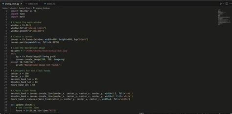 Aditya Shetty On Linkedin Python Programming Analogclock Systemtron Internship