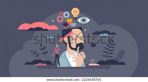 Inner Mental Intelligence Logic Idea Thinking Stock Vector Royalty Free 2226638765 Shutterstock