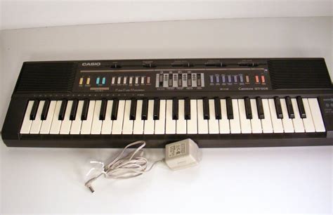 Casiotone Mt 205 Vintage Casio Keyboard Synthesizer With Ac Adapter Great Condition