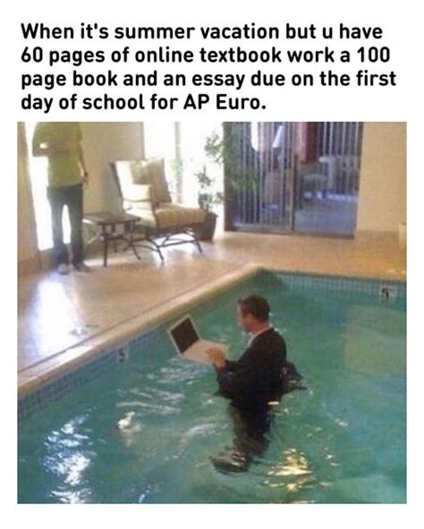 50 Funny Pool Memes To Get You Excited For The First Day Of Summer