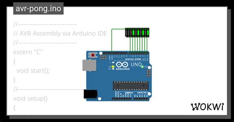 Assembly Via Arduino Part 3 Programming Io Ports Wokwi Esp32