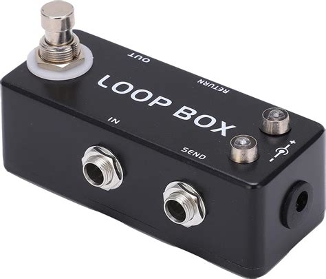 Guitar Loop Effect Electric Guitar Loop Effects Pedal Black True Bypass
