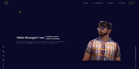 Anubhav Gupta On Linkedin Webdevelopment Portfoliowebsite Nextjs Scss Typescript