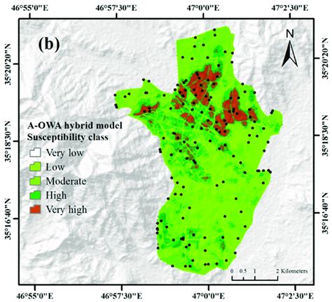 Training Sites Map Extracted From A Ordered Weight Averaging Owa And Download Scientific