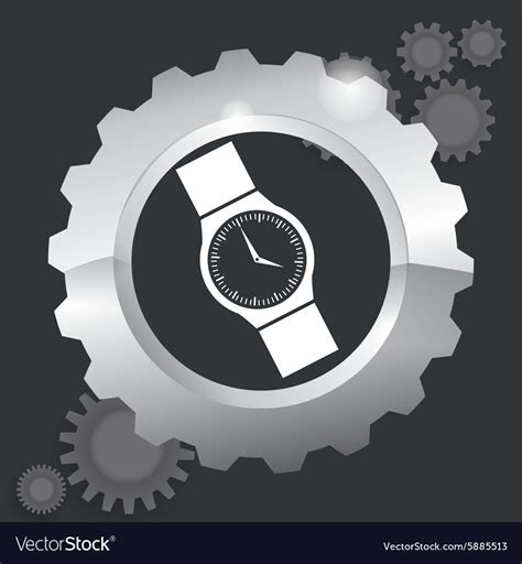 Clock Design Royalty Free Vector Image VectorStock