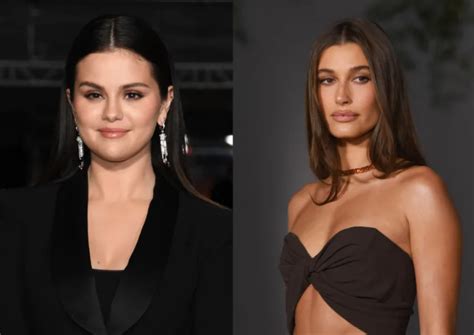 Hailey Bieber Reacts to Selena Gomez's Engagement News