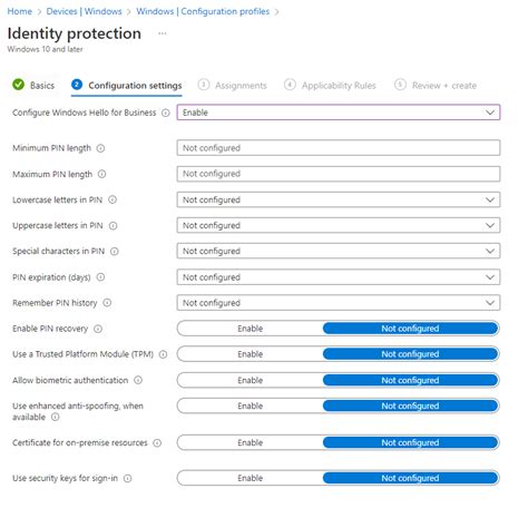 remove existing whfb pin using intune mdm tech space