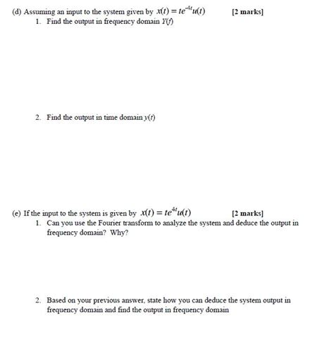 Solved Question Basics Given A LTI System Defined By The Chegg Com