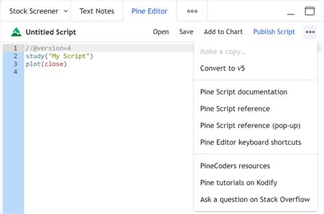 Migrationguides To Pine Script™ Version 5