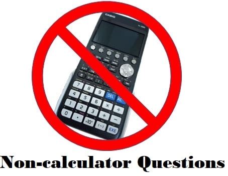 Non Calc Math Support