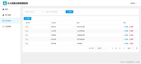 【原创】springbootvue个人财务记账管理系统设计与实现springbiotvue记账系统 Csdn博客