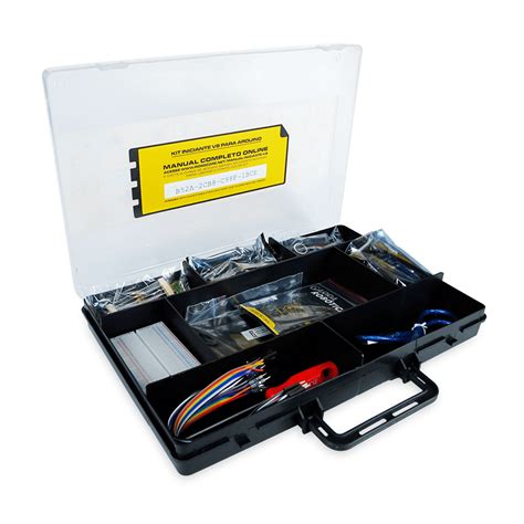 Kit Iniciante V8 Robocore Para Arduino Com Blackboard Kabum