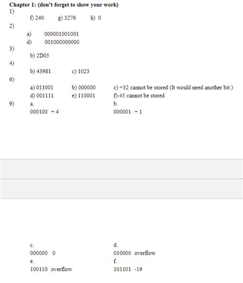 Solved Chapter Don T Forget To Show Your Work F Chegg Com