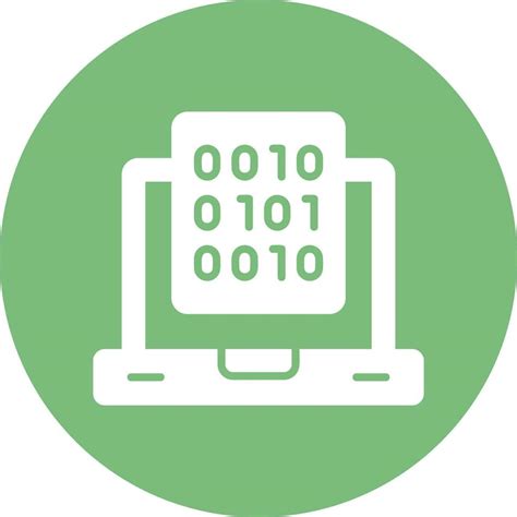 Binary Data Vector Icon 31022366 Vector Art At Vecteezy