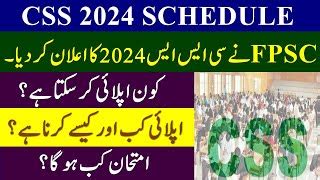 CSS Schedule CSS Plan Combined Competitiv Doovi