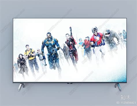 电视机3d模型下载【id 1125656823】 知末3d模型网