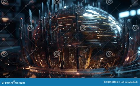 Big Data Analysis Automation And Data As A Service Concept Generative Ai Stock Illustration