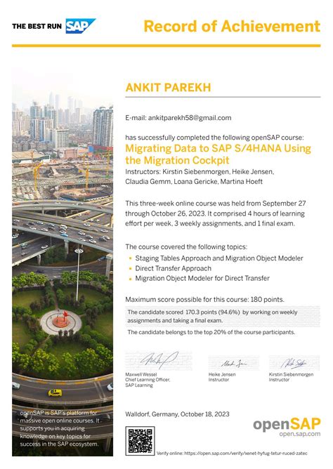 Ankit Parekh On Linkedin Sap Opensap 12 Comments