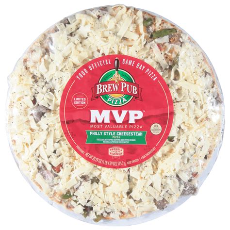 Brew Pub Pizza Pizza Philly Style Cheesesteak 2029 Oz Delivery Or