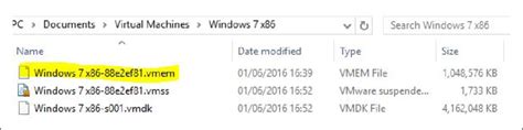 16 Suspended Vmware Virtual Machines Memory In Vmem File Download