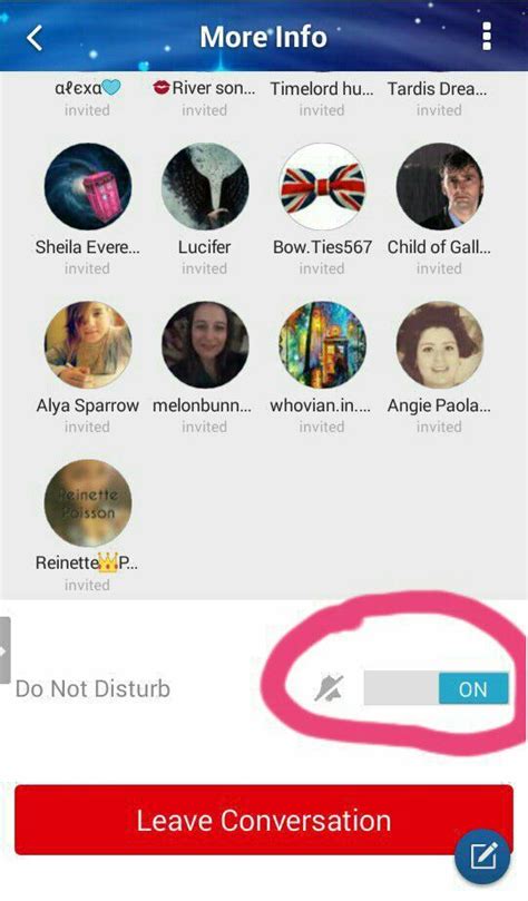 How To Turn Off Chat Notifications Doctor Who Amino