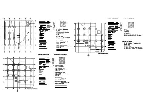 Foundation Plan Detail 2d View Cad Construction Block Autocad File Artofit