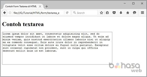 cara membuat form di html